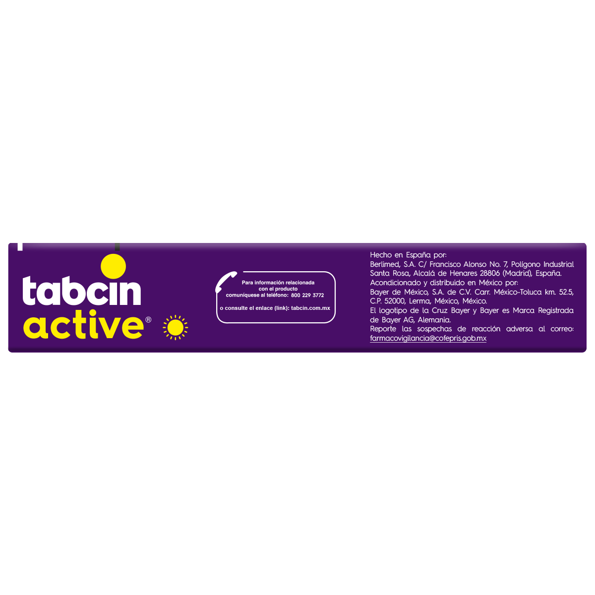 Tabcin Active®: rápido alivio de la gripe y tos | Tabcin®